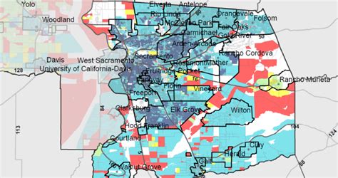 Sacramento Area Broadband Coverage Maps Cpuc 2019 Data Valley