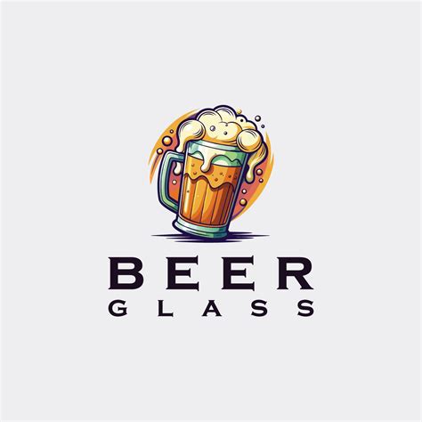 Beer Glass Logo Design 52961948 Vector Art At Vecteezy