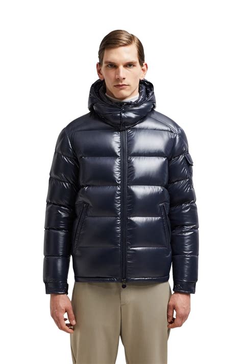 Moncler Moncler Maya Hooded Short Down Jacket Marine Follestad