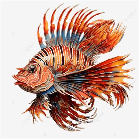 The Lionfish Transpreant Background Lionfish Fish Transpreant Png