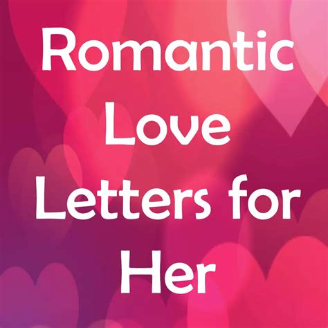 Sweet Love Letters For Her
