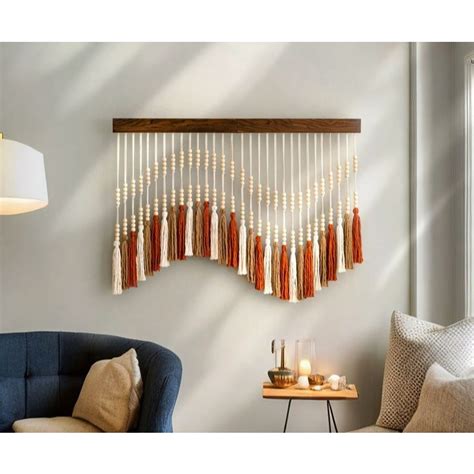Painel Macrame Tassel Shopee Brasil