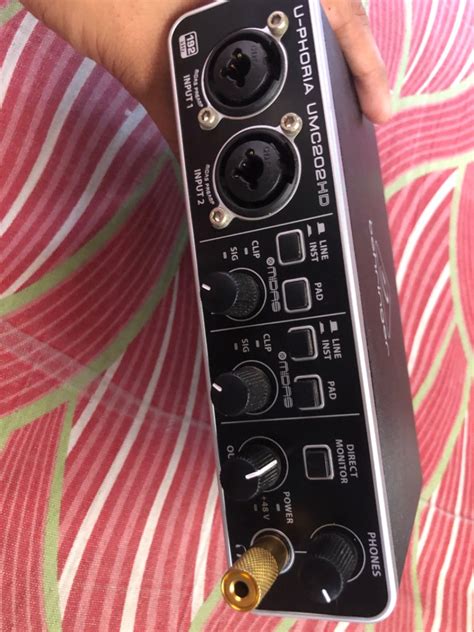 Behringer Umc202 Hd Audio Voice Recorders On Carousell