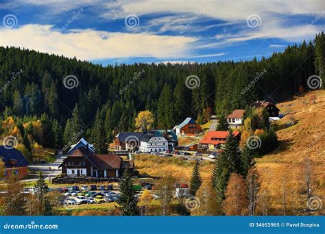 Panorama Modrava Sumava Boemerwald Czech Republic Stock Image Image Of Healthy Landscapes