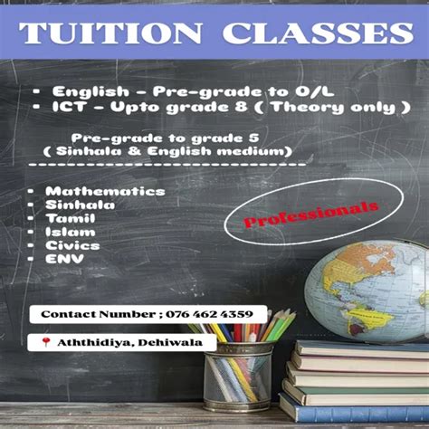 Tuition Classes For Grade 1 To 11