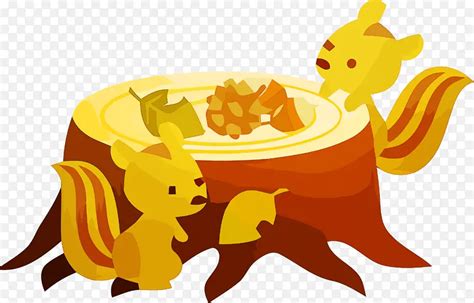 松鼠 卡通 黄色png图片素材下载图片编号7009753 Png素材网