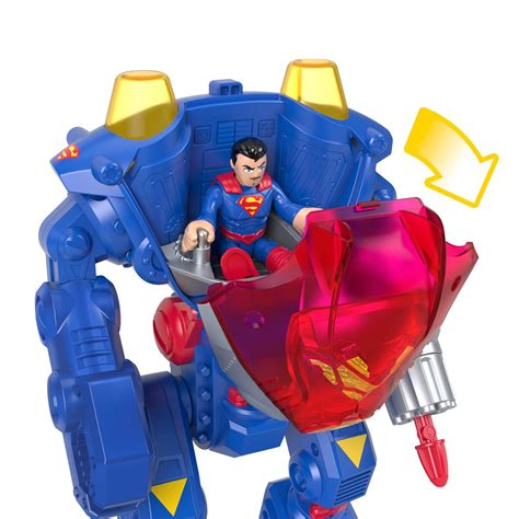 Dc Super Friends Imaginext Superman Robot Playset