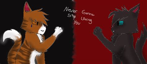 Leafpool X Crowfeather By Ivypool Purrfect On Deviantart