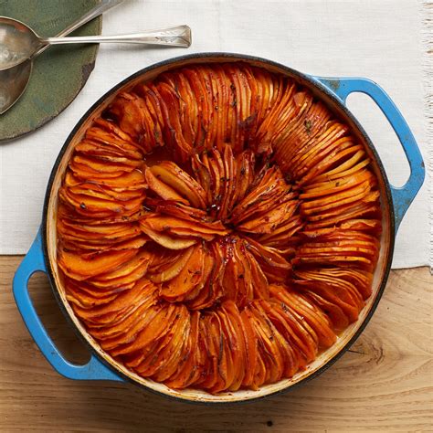 Spiced Sweet Potato And Parsnip Tian Recipe Epicurious