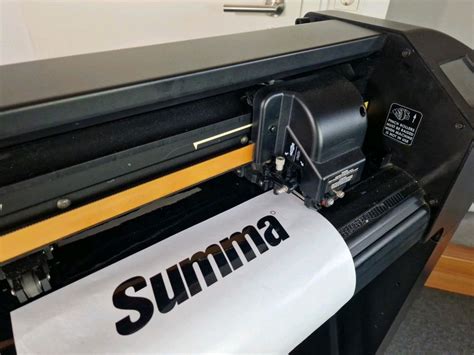 Schneide Plotter Summa S Class 120 D Serie Mit Opospassermarken In Nordrhein Westfalen