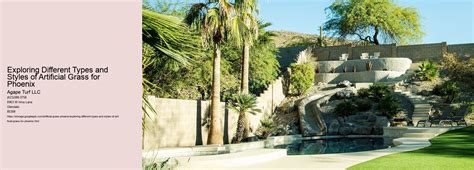 Exploring Different Types And Styles Of Artificial Grass For Phoenix