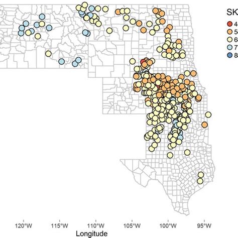 Map Of Single Characterization System Average Kernel Hardness Of Hard