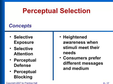 Chapter 6 Consumer Perception Ppt