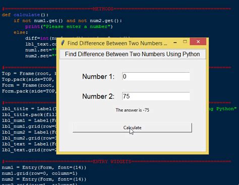 Difference Between Two Numbers In List Python Design Talk