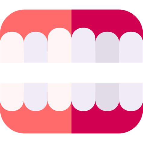 Teeth Basic Straight Flat Icon Teeth Basic Straight Flat Icon