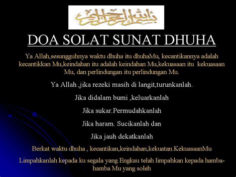 Lengkap Bacaan Doa Sholat Dhuha Dzikir Niat Latin Dan Artinya