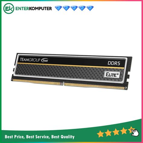 Team Elite Plus Black Ddr5 Pc41600 5200mhz 8gb 1x8gb8gb Ddr Ram