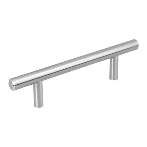Jaladera De Acero 96mm Línea Cilindro Níquel Hermex Bckend Todo