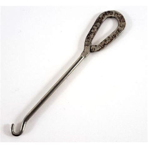 Vtg I Blyn And Sons Shoe Button Hook Tool New York Gloves Victorian Steampunk Etsy
