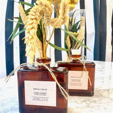 Neroli Cedar Clear Reed Diffuser Malibu T