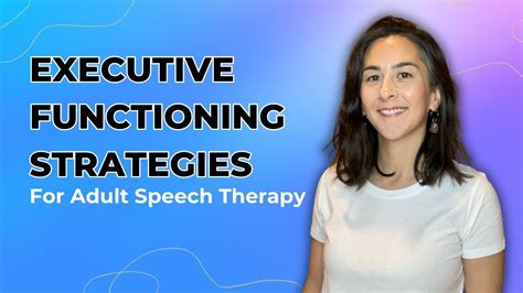 Executive Functioning Strategies Cognition Youtube