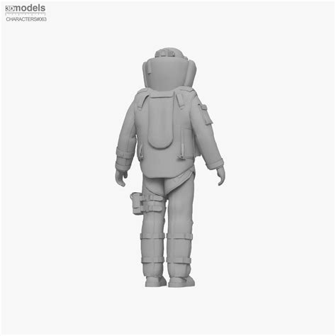 Eod Suit 3d Model Download Character On