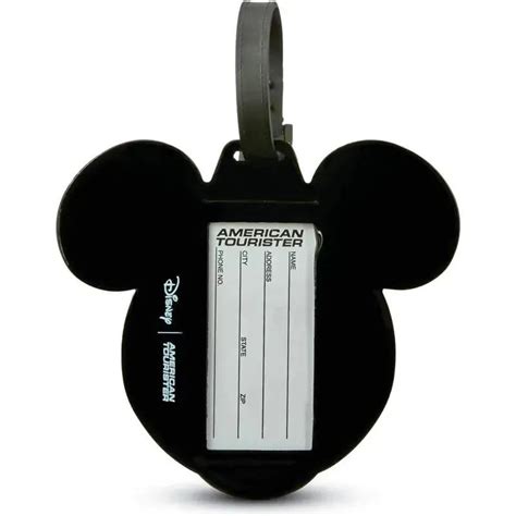 Samsonite Disney Luggage Tag Mickey Mouse Head