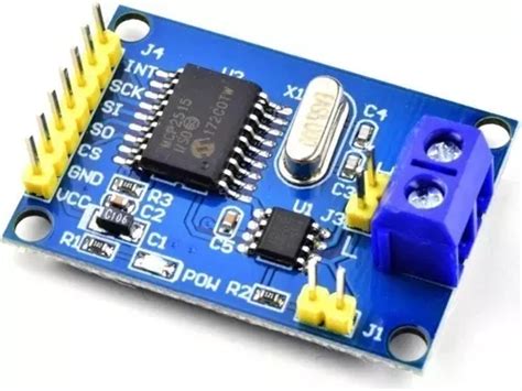 Kit 5 X Módulo Mcp2515 Can Bus Tja1050 Parcelamento Sem Juros