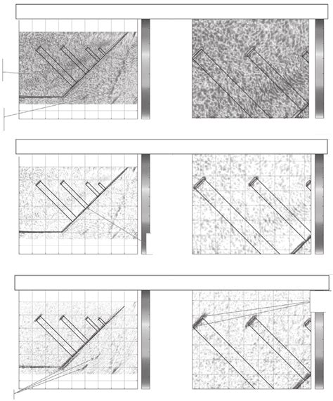 Dfa Cf And Scf Images The Column On The Left Of Four Flat Bottom