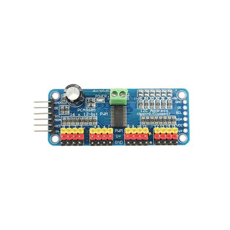 Controlador Servo Pwm 16 Canales 12 Bits Pca9685 Iici2c