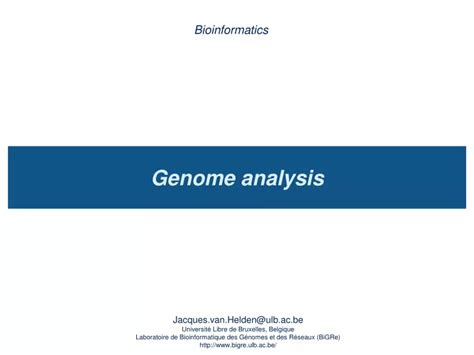 Ppt Genome Analysis Powerpoint Presentation Free Download Id9288042