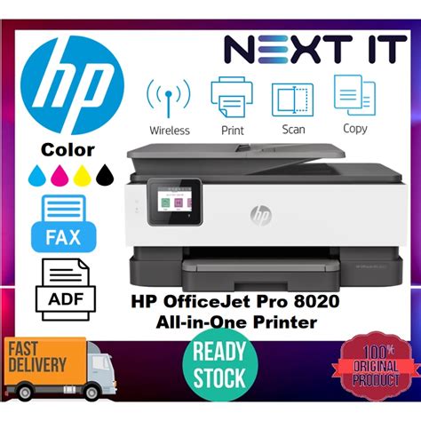 Hp Officejet Pro 8020 All In One Printer Shopee Malaysia