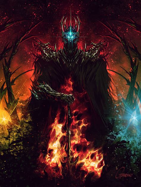 Andrea Guardino Morgoth The Silmarillion Tolkiens Legendarium