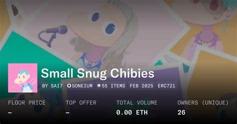 Small Snug Chibies Collection Opensea