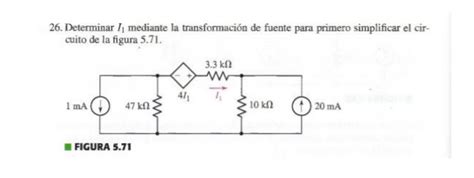 Solved Determinar I1 ﻿mediante La Transformación De Fuente