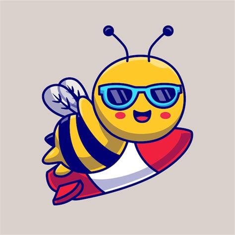 Bee Flying Cartoon Images Free Download On Freepik