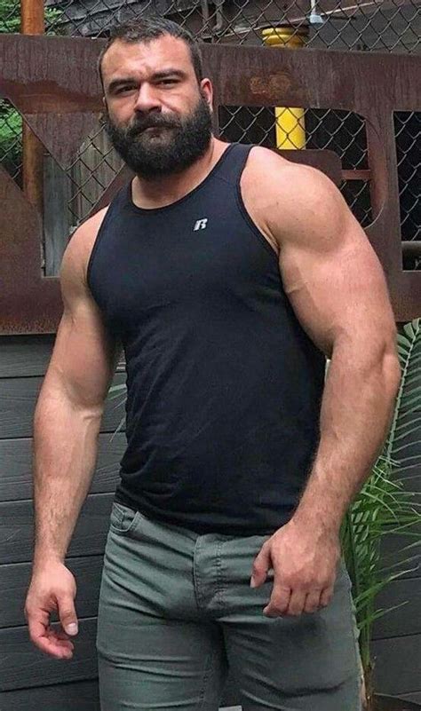 Tumblr Huge Man Big Burly Men Powerlifter Men
