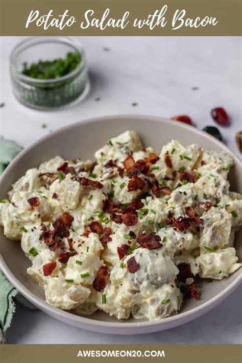 Potato Salad With Bacon Awesome On 20