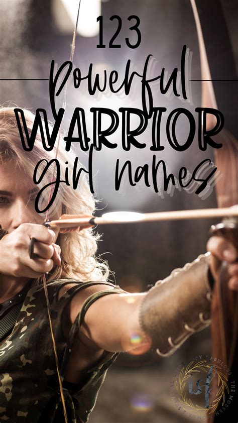 Warrior Names Artofit