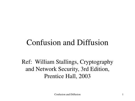 Ppt Confusion And Diffusion Powerpoint Presentation Free Download