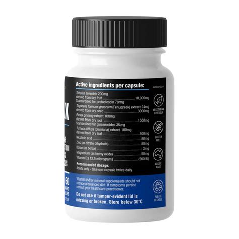 Virility Max Mens Formula 60 Caps Dominionroadpharmacy