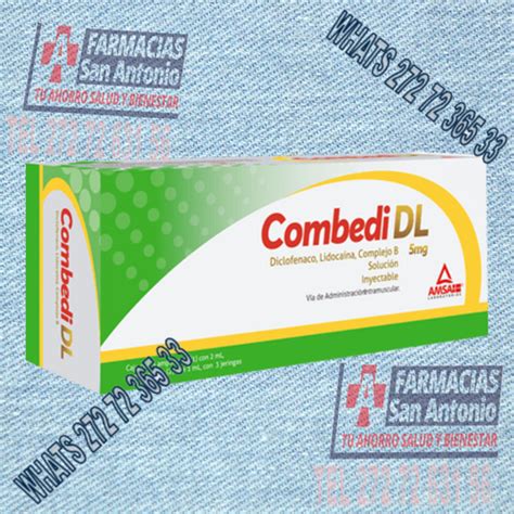 Combedi Dl 3 Inyecciones Im Farmacia San Antonio