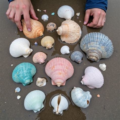 Free Seashell Color Spectrum Image Seashells Beach Coastal