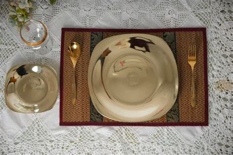 Square Plate Brass Square Plate Set Manufacturer From Thrissur