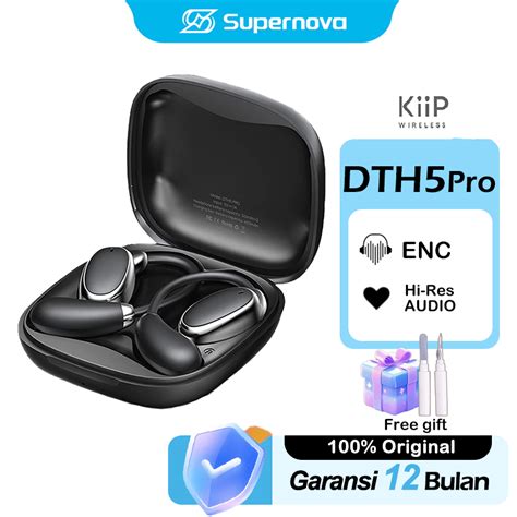 Jual Kiip Wireless Dth5 Pro Ows Open Ear Tws Earhook Earphone Hifi Shopee Indonesia