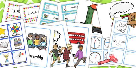 Ks1 Visual Timetable Resource Pack Teacher Made Twinkl