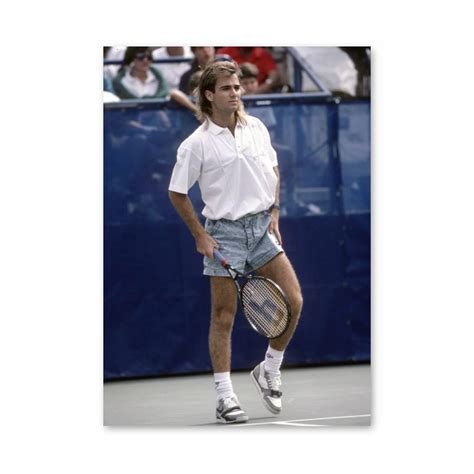 Poster Andre Agassi Match Aesthetic Posters