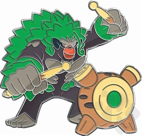 Pokémon Odznak Rillaboom Kuma Cz