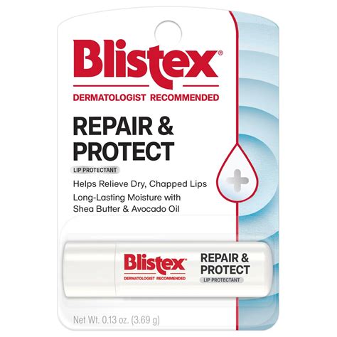 Blistex Repair And Protect Lip Balm Lip Treatment Severe