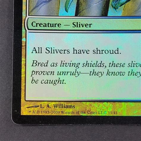 Mtg Card 1x Crystalline Sliver Premium Deck Series Slivers Lp
